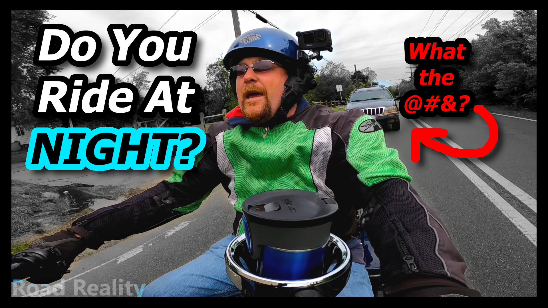 Night Riding Tips and a Dumb Driver