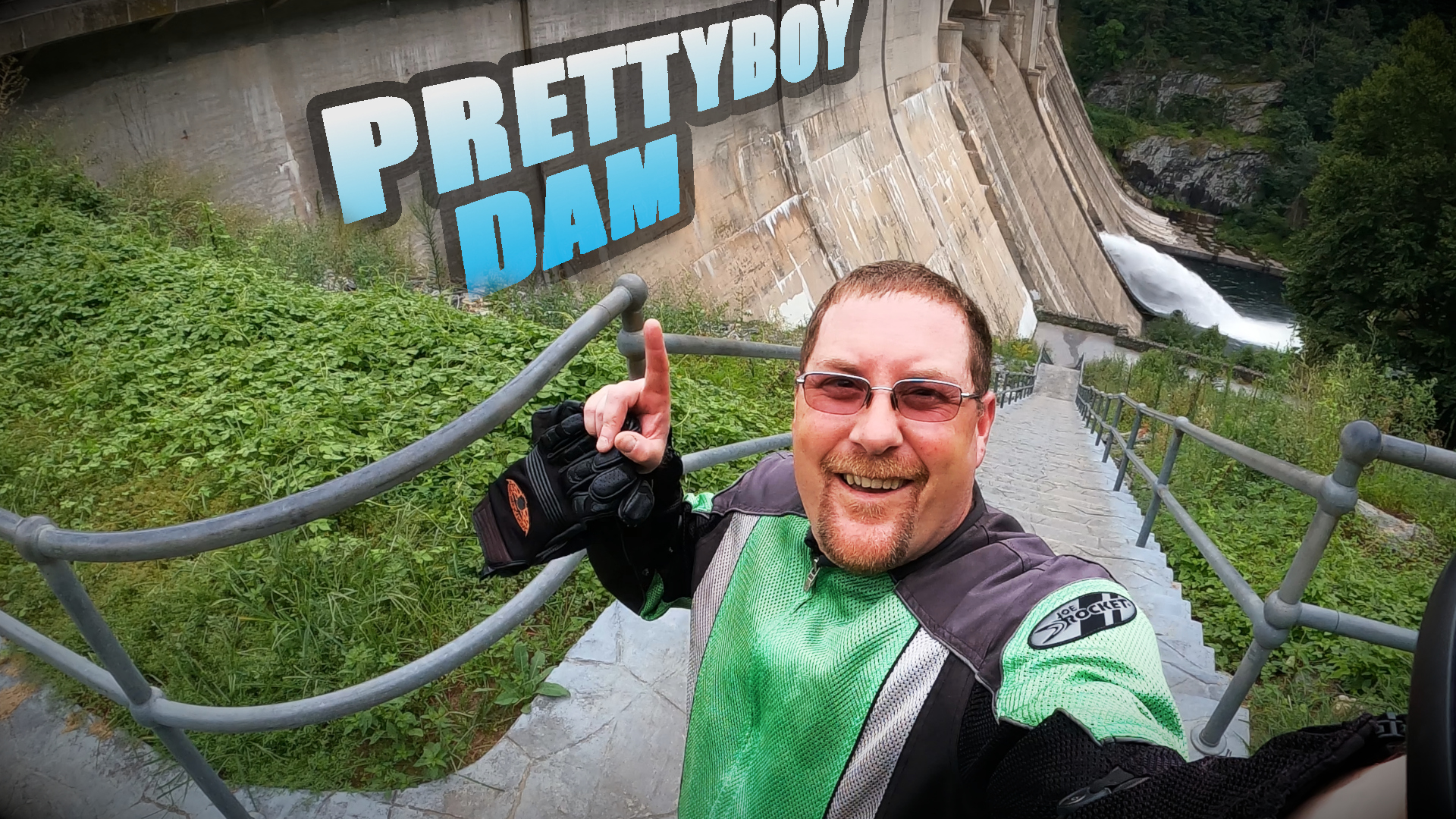 Storm Clouds are Brewing, but we're still riding! Pretty Boy Dam and