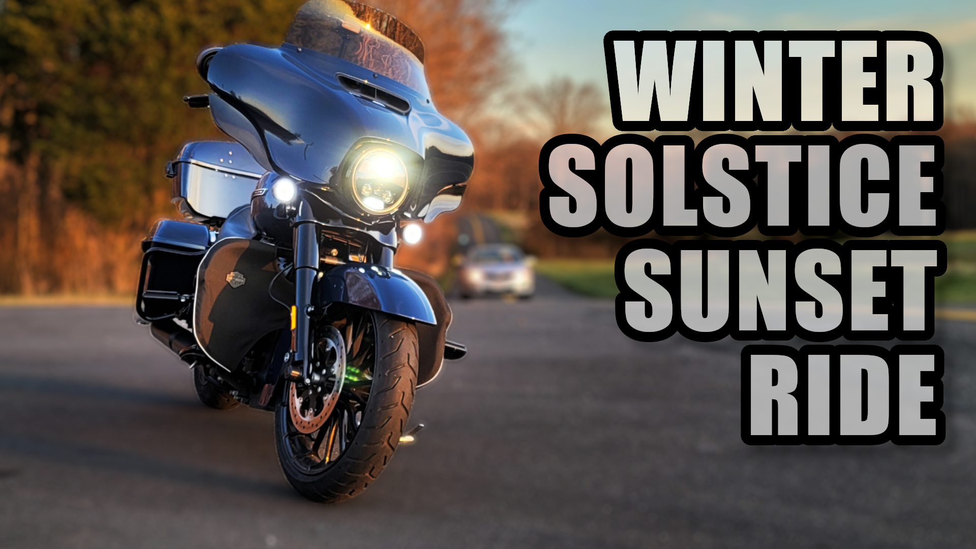 The Golden Hour: Winter Solstice 2022 Sunset Ride