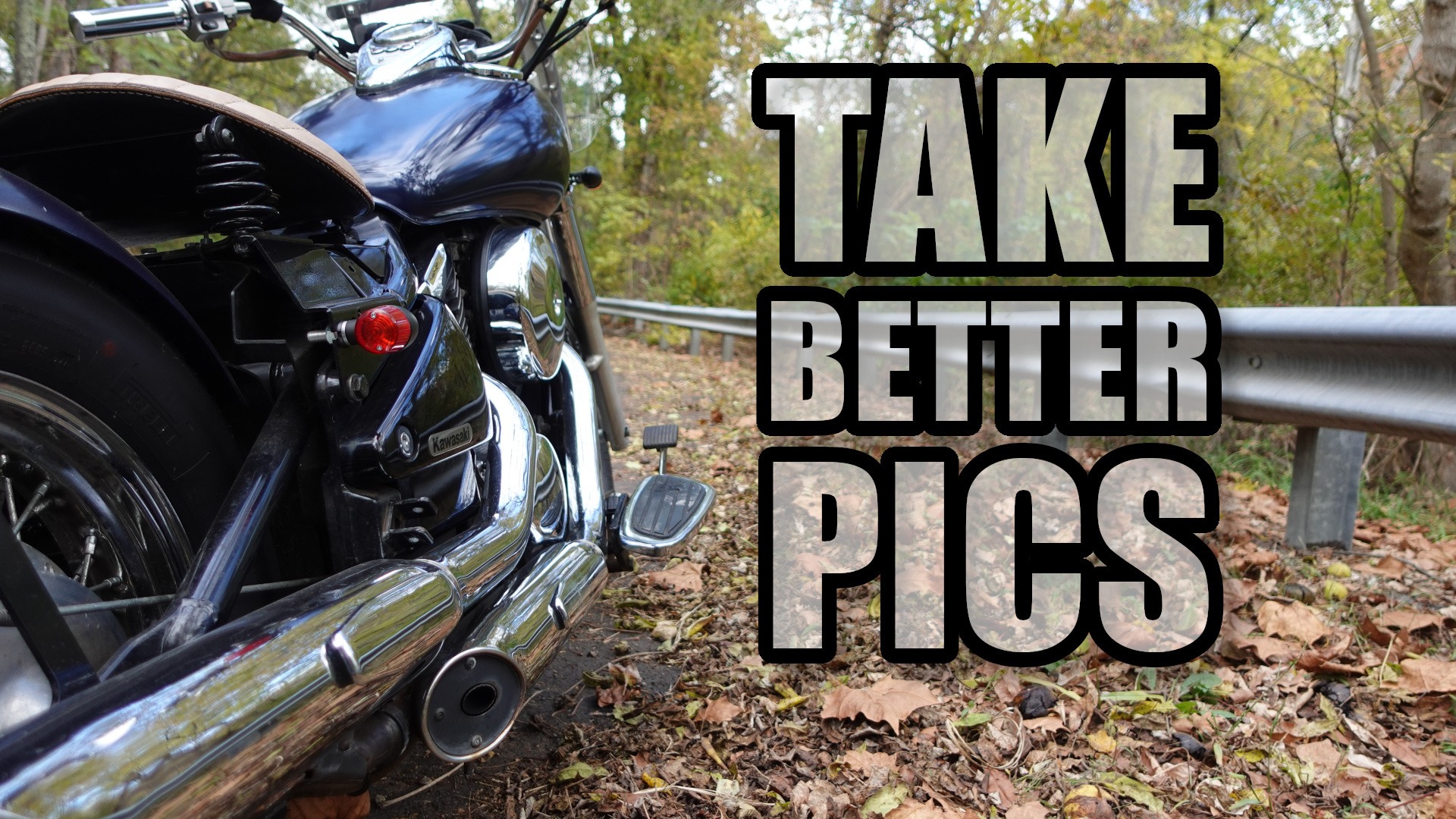How to take better photos of your motorcycle!