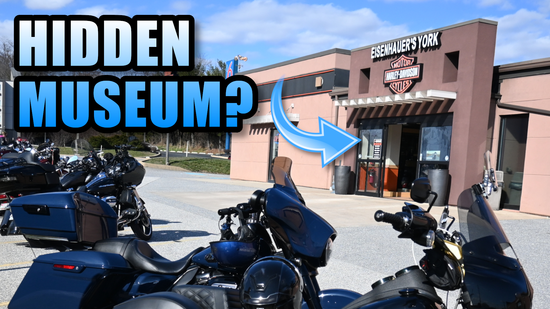 We found a HIDDEN motorcycle museum INSIDE a dealership!