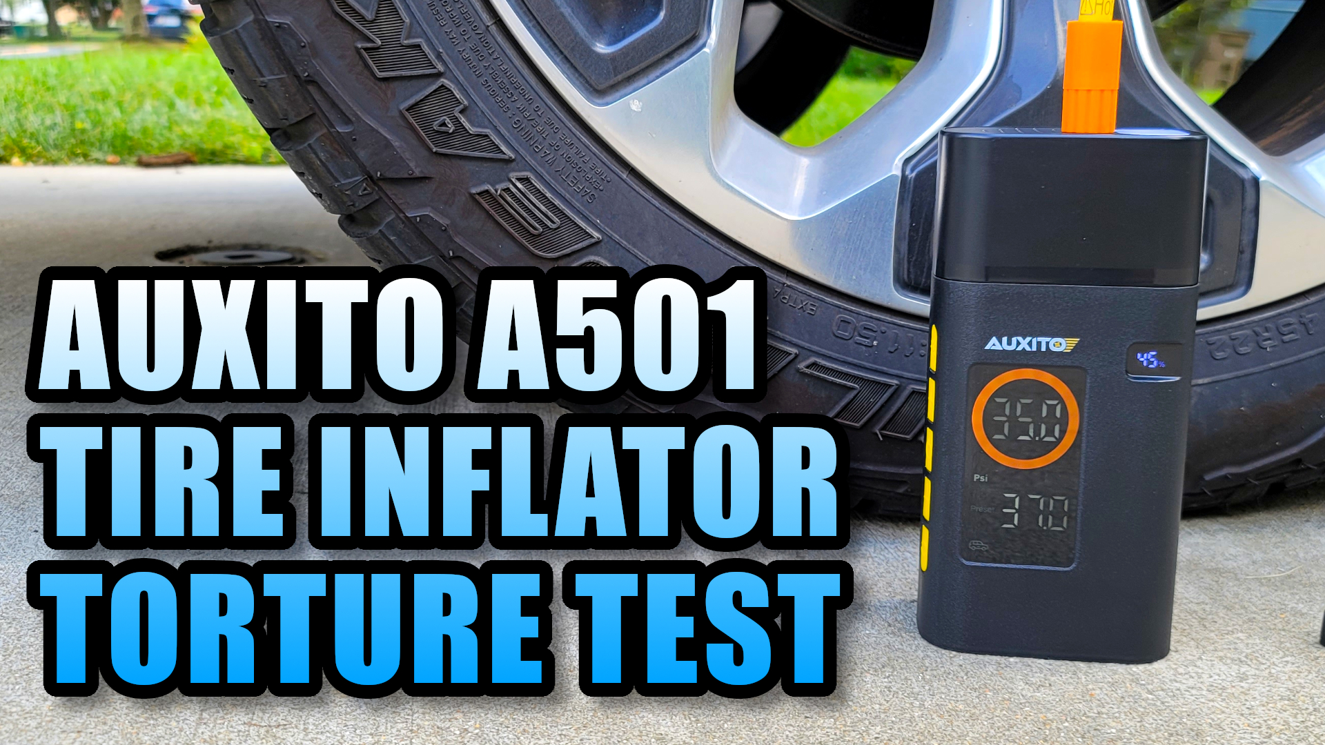 Must-have truck & motorcycle gear? AUXITO A501 Tire Inflator test