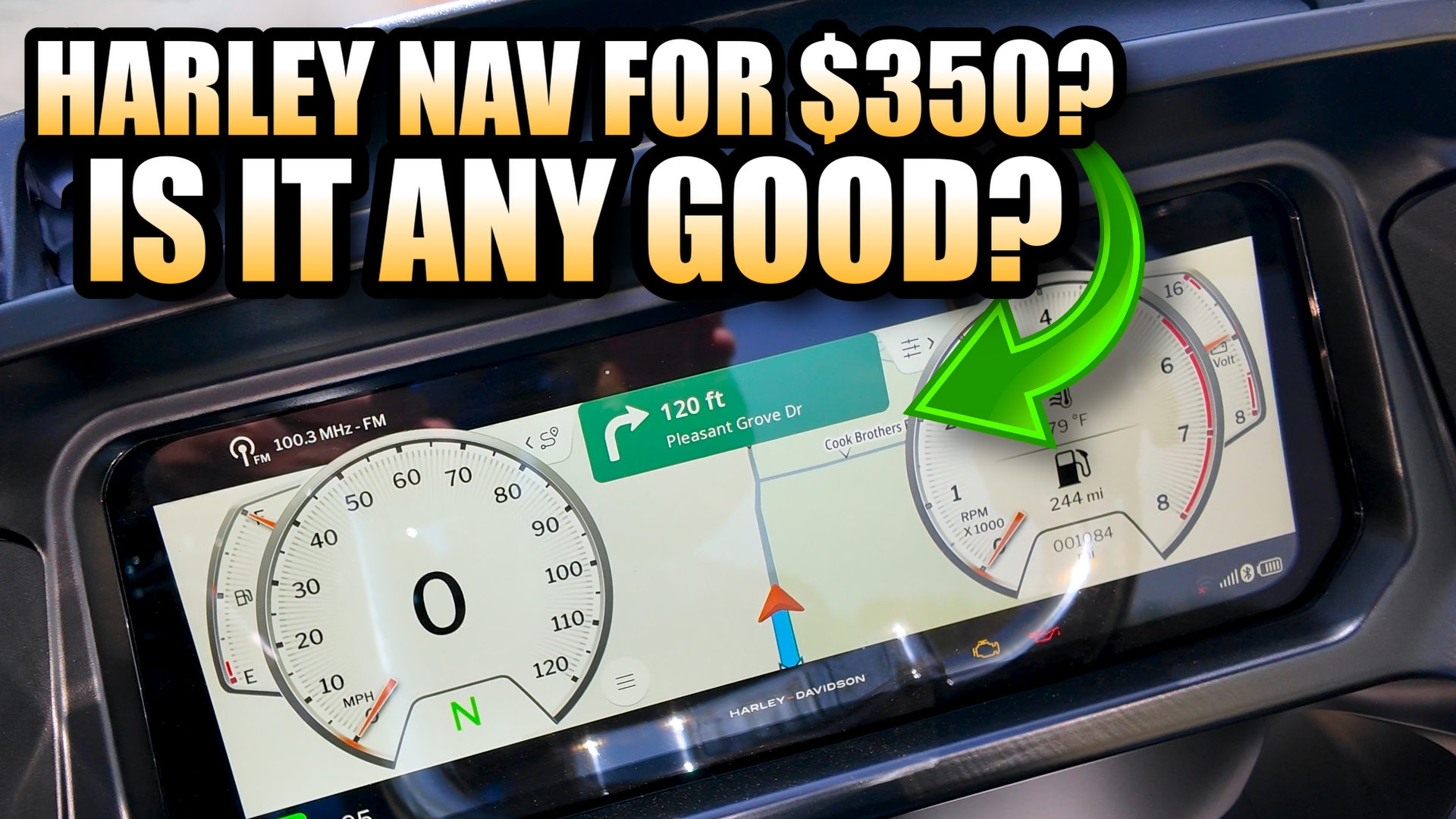 Take me home country roads... er, Harley Navigation? Is it worth $350?