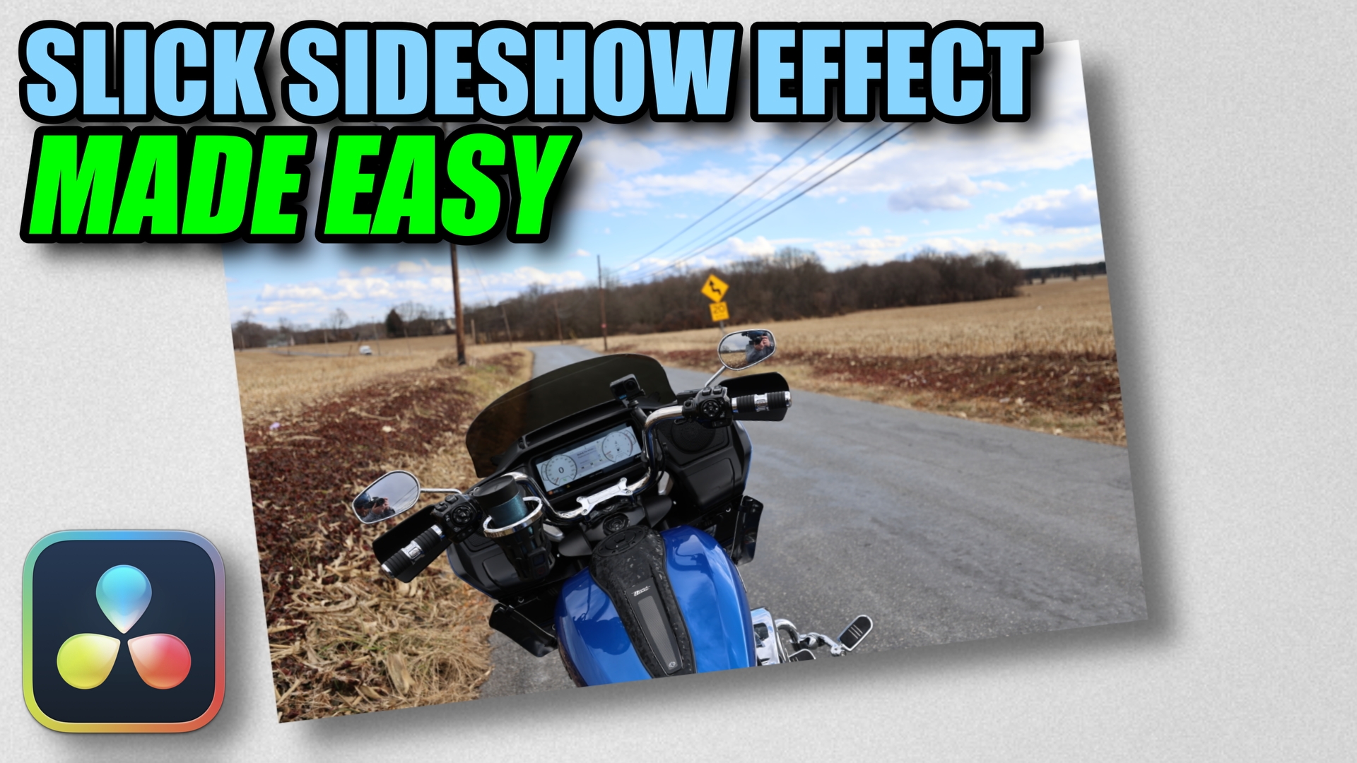 How to create a REUSABLE Slideshow Effect in Davinci Resolve 20!