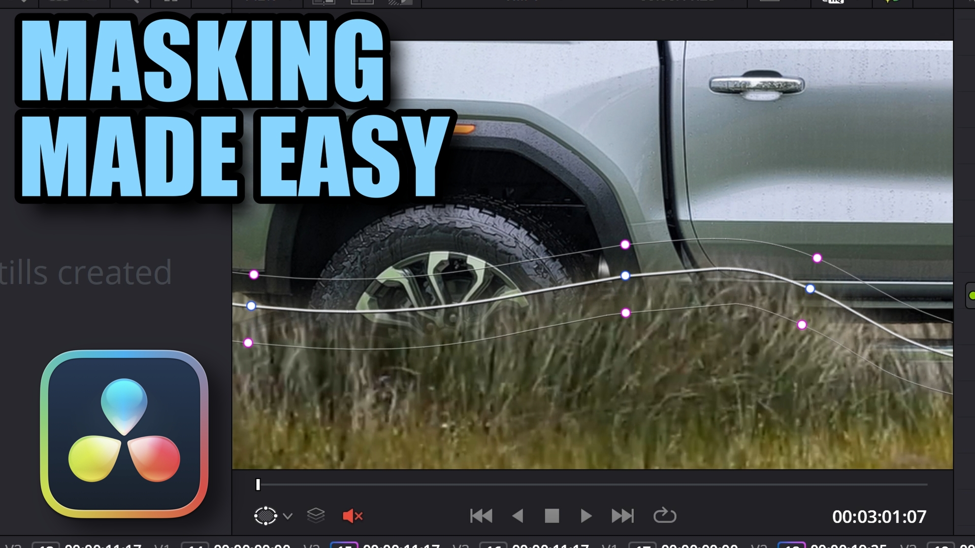 How to use MASKS in the Color Page of Davinci Resolve 20!